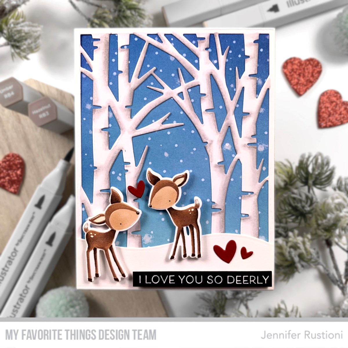 MFT STAMPS | VALENTINE’S DAY CARD – Armi e ritagli